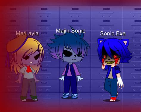 Me And Majin Sonic Vs Sonicexe By Fbubsp1234 On Deviantart