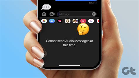 7 Best Fixes For Cannot Send Audio Message At This Time Error On Iphone Guiding Tech