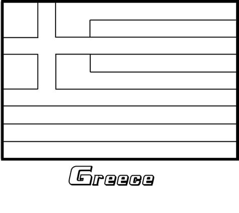 Griechenland Flagge Und Karte Ausmalbilder Pdbv