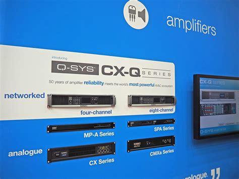 Qsc Introduces Cx Q Series Network Amplifiers For The Q Sys Ecosystem Audioxpress