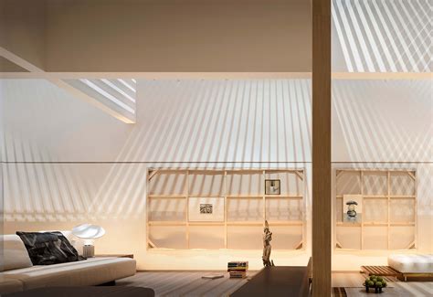 Borrow Light Abx Exhibition Hall By V2gether 谷德设计网