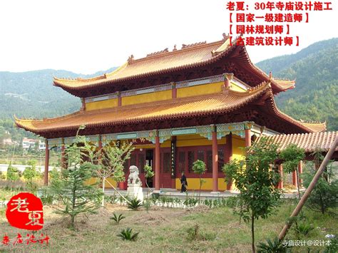 寺庙设计效果图，寺庙施工图设计平面图方案16100671284358374 设计本装修效果图