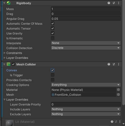 Convex Mesh Collider Not Working Properly Unity Engine Unity