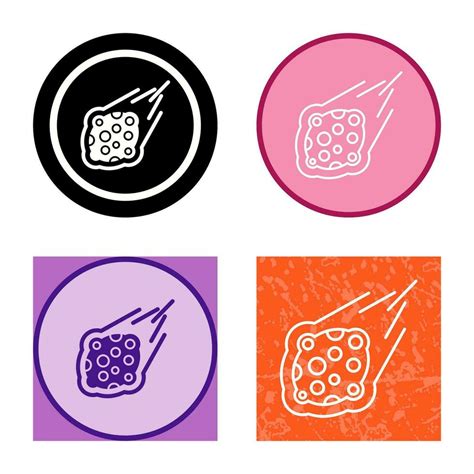 Meteorite Vector Icon 34680286 Vector Art At Vecteezy