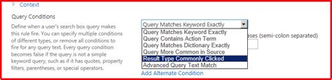 Sharepoint 2013 Query Rules