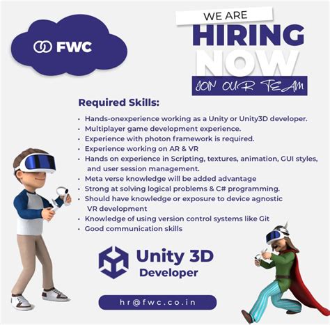Fwc Inc On Linkedin Fwc Unity Unity3d Unitydeveloper Unitygames