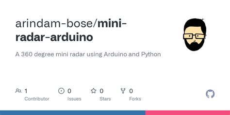 GitHub Arindam Bose Mini Radar Arduino A 360 Degree Mini Radar Using Arduino And Python