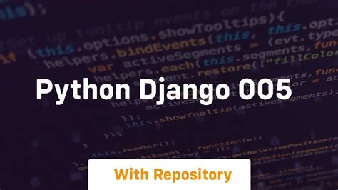 python django 005 youtube