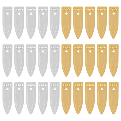 30pcs Copper Zinc Anode Sheet Electrode Strip Fruit Battery Experiment