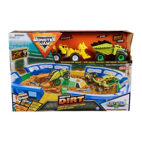 Spin Master Monster Jam Monster Dirt Arena Playset Checkpoint