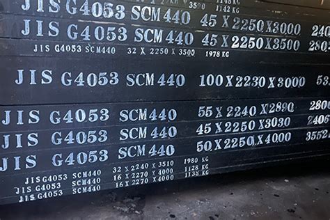 Scm440 Plate Over 10000 Tons Stock Material Special Steel China Supplier Otai Special Steel