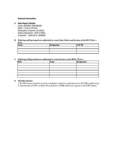 Sale Vouching Template Pdf Discounts And Allowances Invoice