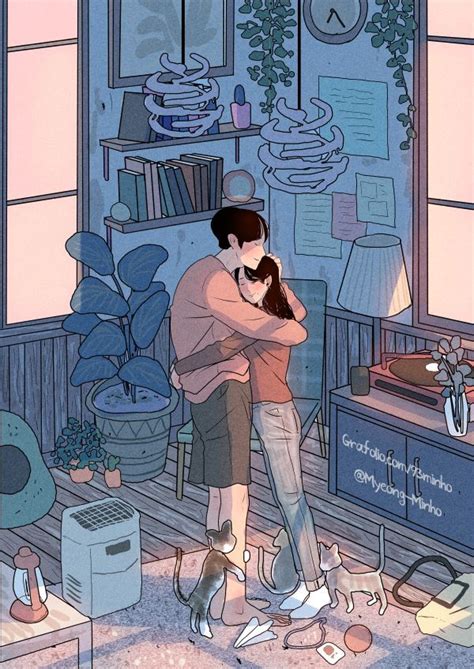 오늘 하루도 Cute Couple Comics Cute Couple Cartoon Cute Couple Drawings