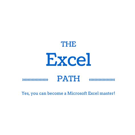 Becoming An Excel Master My Spreadsheet Lab