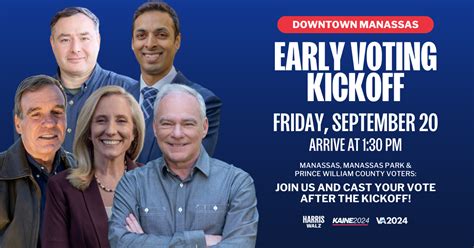 Early Vote With Sen Tim Kaine Sen Mark Warner Rep Abigail