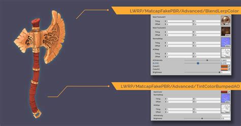 matcap fake pbr shader system