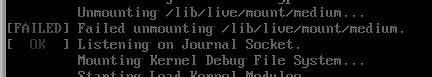 Failed Unmounting Lib Live Mount Medium AKA Run Live Medium Issue Grml Grml GitHub