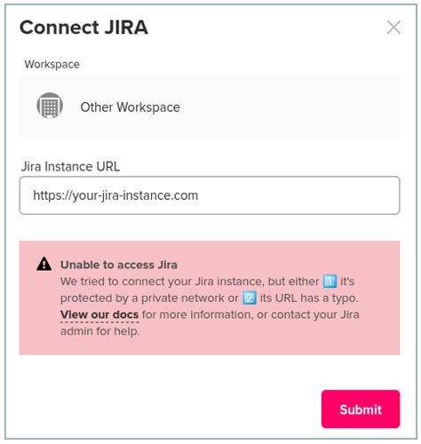Error Handling The Jira Server Integration