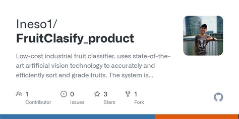 Github Ineso Fruitclasify Product Low Cost Industrial Fruit Classifier Uses State Of The