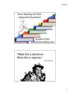 Close Reading And Text Dependent Questions MTSS Close Reading And Text Dependent Questions