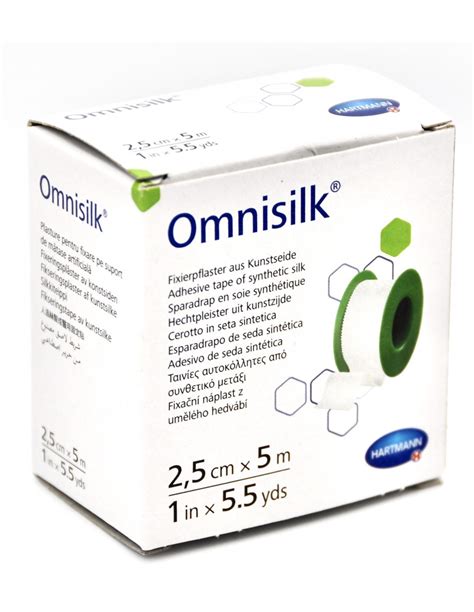 Omnisilk – Hipoalergiczna Jedwabna Taśma do Mocowania Opatrunków ...