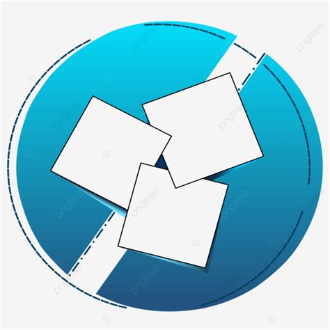Circle Logo Task Template Vector Circle Logo Cube Logo Template