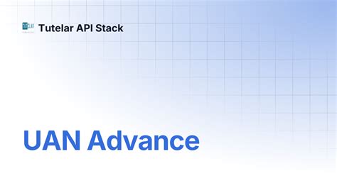 Uan Advance Tutelar Api Stack