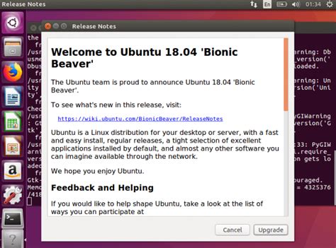 How To Upgrade To Ubuntu Bionic Beaver