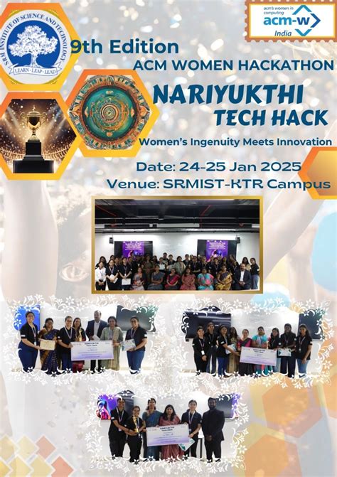 Acm Srmist Nariyukthin Code Techhack School Of Computing Srmist