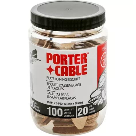 Porter Cable Plate Joining Biscuits 125pc Weldesign Hardware