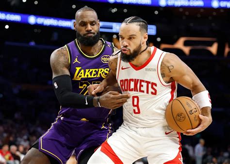 Lakers Vs Rockets Drama Playoff Amen Thompson Di Sorotan Dan Rencana