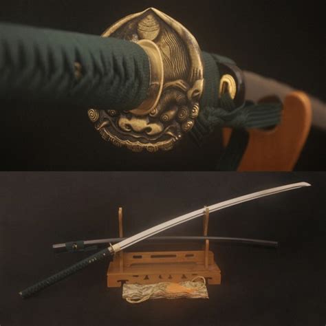 Japanese Nodachi Samurai Sword Full Tang Blade 1095 Carbon Steel