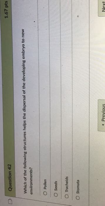 Solved Which Of The Following Structures Allows Sexual Chegg Com