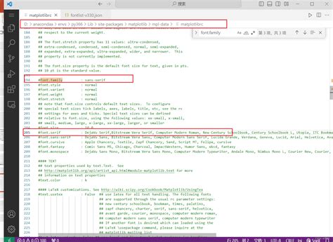 亲测可用解决matplotlib中文字体乱码问题使用windows设置windows Jupyter Lab Matplotlib