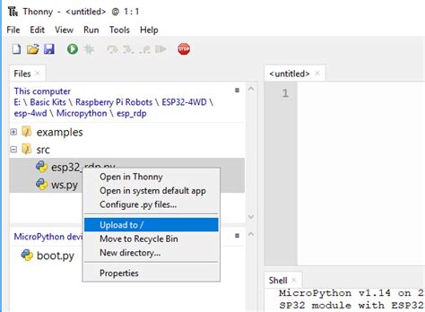 Preparations — Sunfounder Esp 4wd Documentation