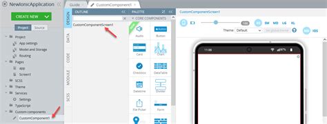 Ionic Custom Components