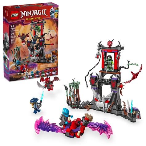 Set De Construcción De Juguetes Lego Ninjago Dragonian Storm Village Set De Construcción De Juguetes Lego Ninjago Dragonian Storm Village