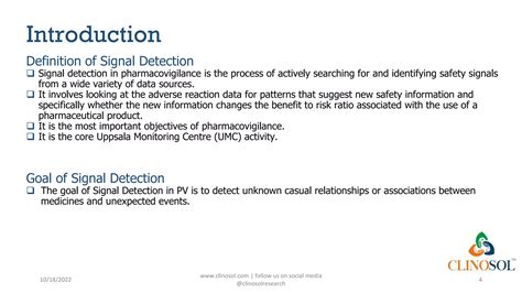 Signal Detection In Pharmacovigilance Methods And Algorithms PPTX Pharmaceutical Drugs