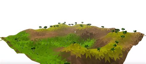 How To Create A Procedurally Generated Low Poly Terrain Unity Engine
