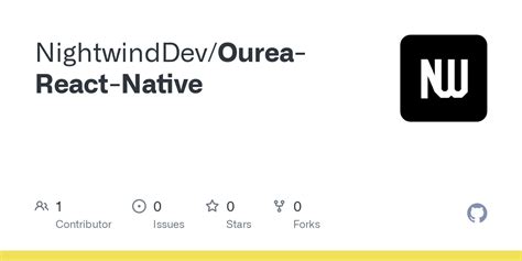Github Nightwinddev Ourea React Native