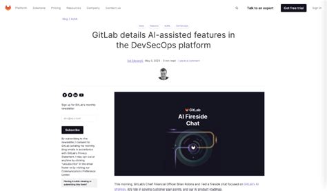 GitLab 也要跟著 AI 潮流結合 AI 功能 和艦長一起30天玩轉GitLab