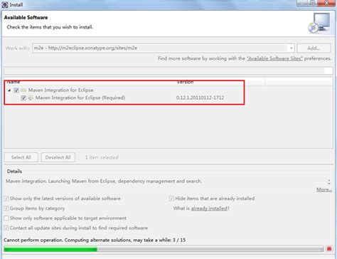 一次m2eclipse的安装大坑经历之 sites m2e eclipse 4 8
