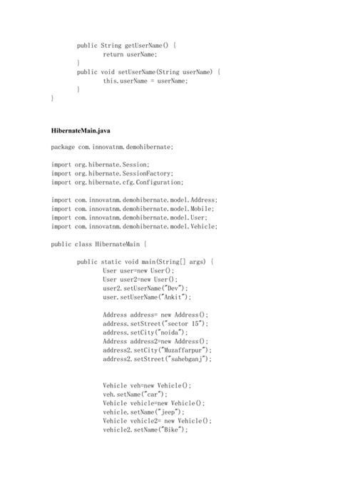 Hibernate Mapping Pdf Databases Computer Software And Applications
