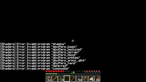 Help Continuum 202 Shader Acting Up Rminecraft