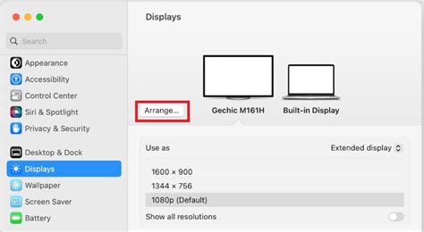 Macos Display Settings Gechic