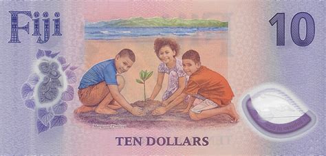 Fiji New Polymer 10 Dollar Note B535a Reported For Introduction 0201