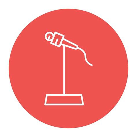 Premium Vector Microphone Vector Illustration