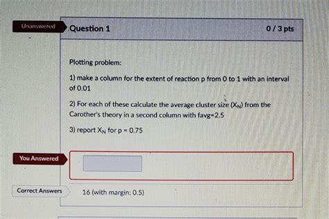 Solved Plotting Problem Make A Column For The Extent Of Chegg
