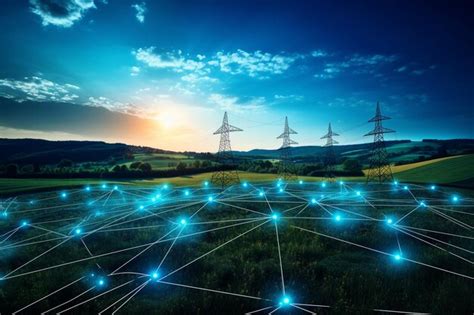 Premium Ai Image Dynamic Power Network Enhanced Connectivity And