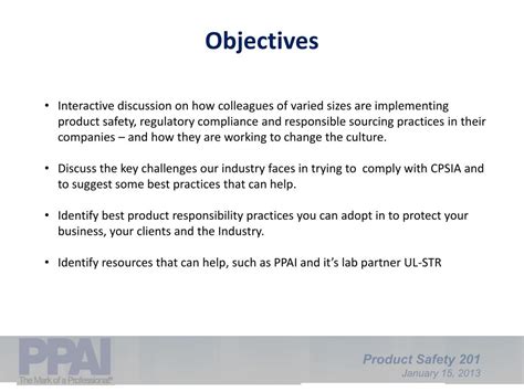 PPT Implementing Best Practices To Protect Our Businesses And Our Industry PowerPoint